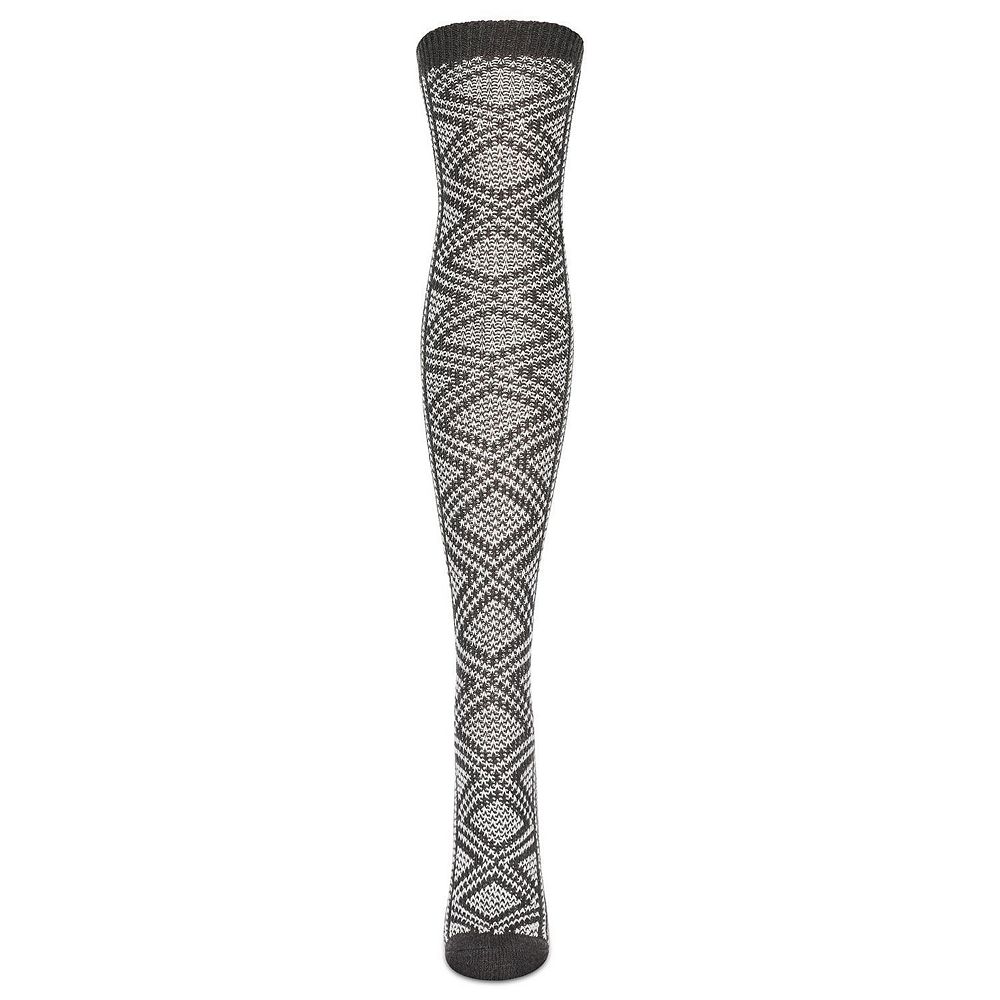 Women's Diamond Tone Over The Knee Warm Sock