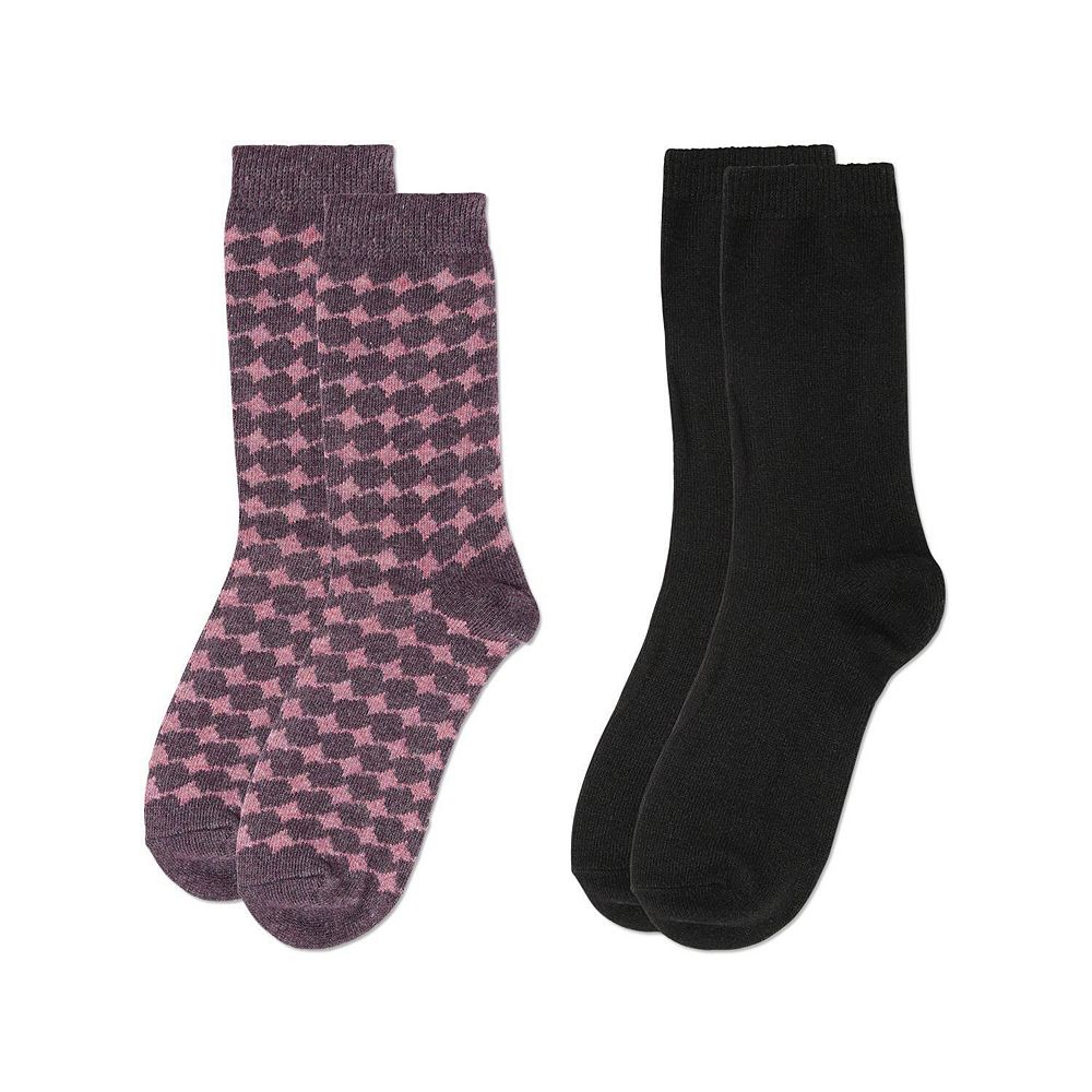 Waves Wool Crew Socks 2-pack