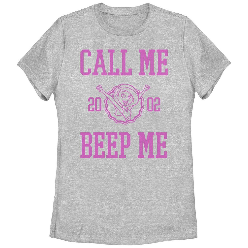 Disney's Kim Possible Call Me Beep Me Juniors' Graphic Tee