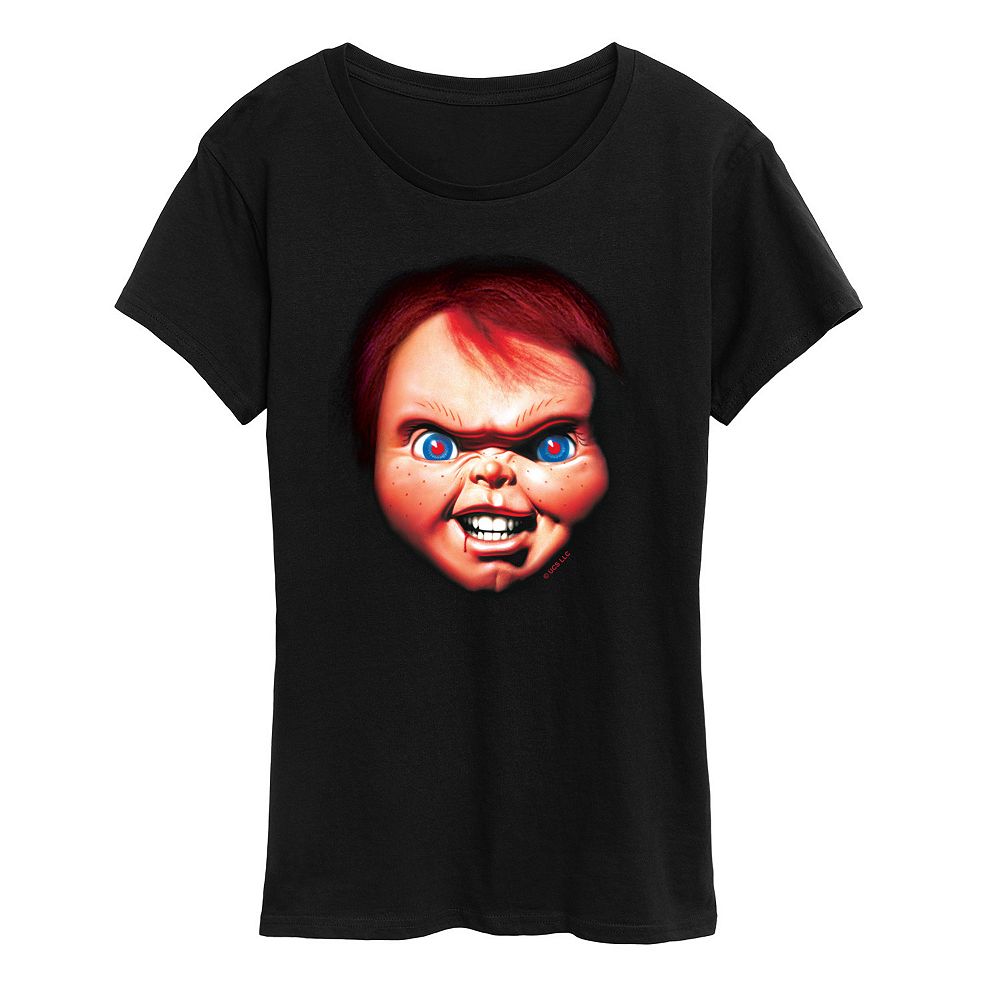 Women's Chucky Chucky Face Graphic Tee
