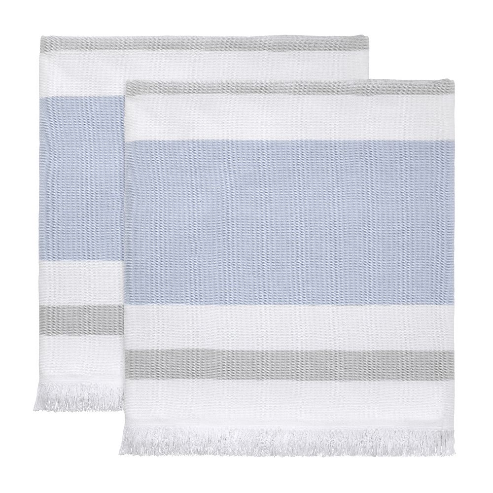 IZOD Clubhouse Stripe 2 Piece Bath Towels Set