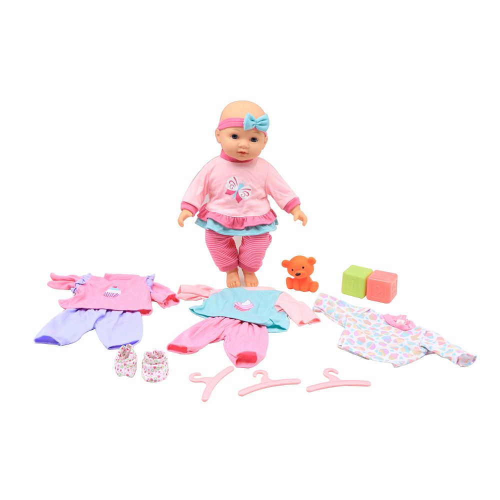 Gi-Go Toys Dream Collection: 14” Baby Doll - My Lil' Wardrobe in Gift ...