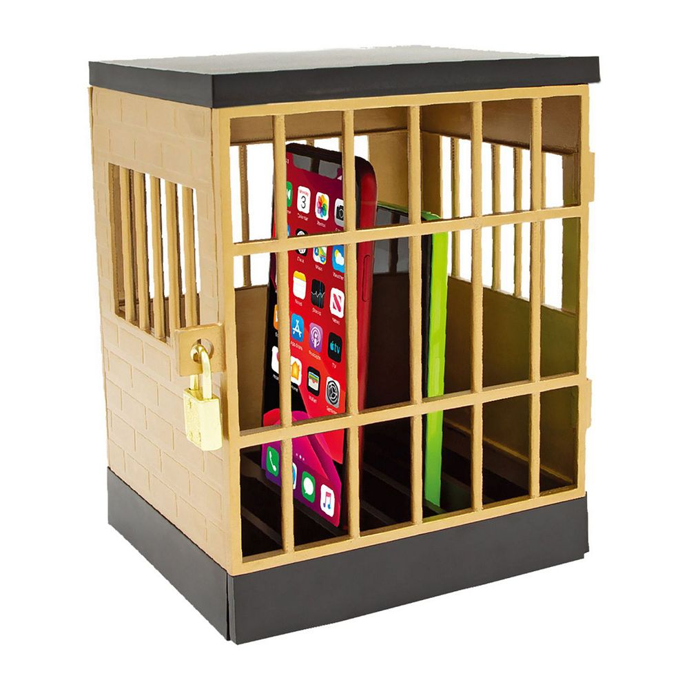 ZTECH iPhone Jail Lock up Box, Fun and Novelty Gadget Gift for Family Party