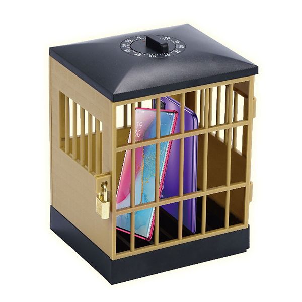 ZTECH iPhone Jail Lock up Box with Timer, Fun and Novelty Gadget Gift ...