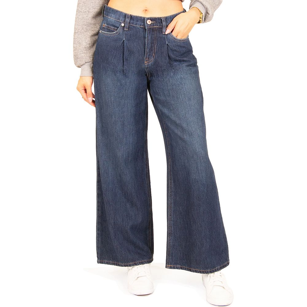 Juniors' Rewash Relaxed Dad Jeans