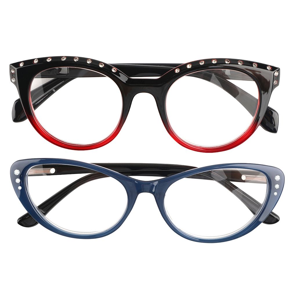 Clearvue 2PK Gem Reading Glasses Set +3.00