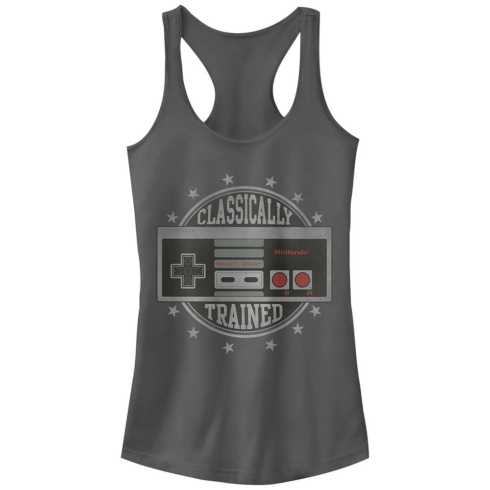 Juniors' Nintendo Classically Trained Racerback Tank Top