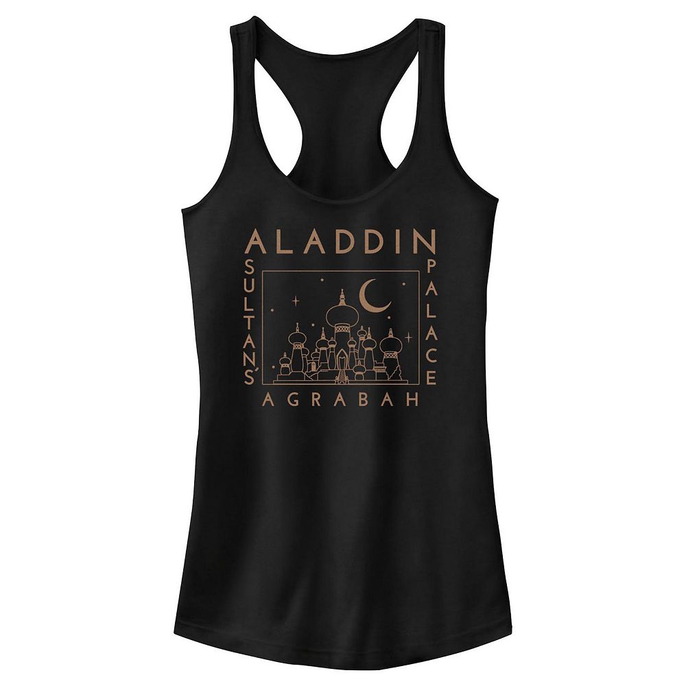Disney's Aladdin Sultan's Palace Juniors' Racerback Tank Top