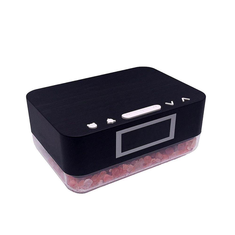 Ztech Alarm Clock Wireless Charger With Himalayan Salt Base, 3 Level ...