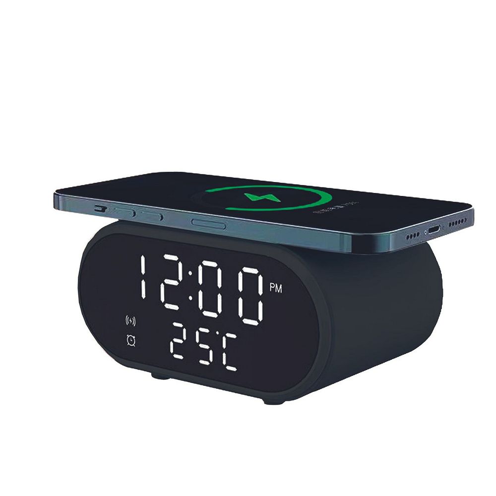 Portable Wireless Charging Stations With Clock Display