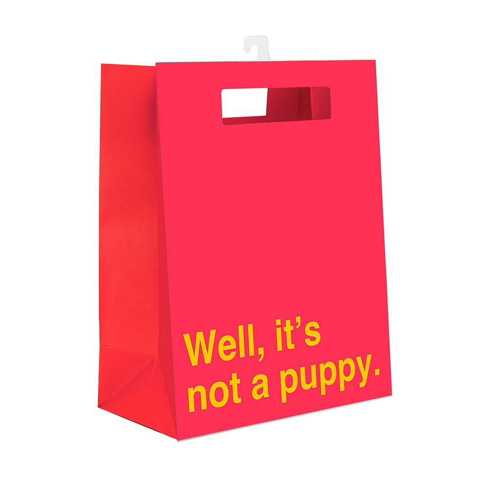 Prank-O Funny Gift Bag: It's Not a Puppy
