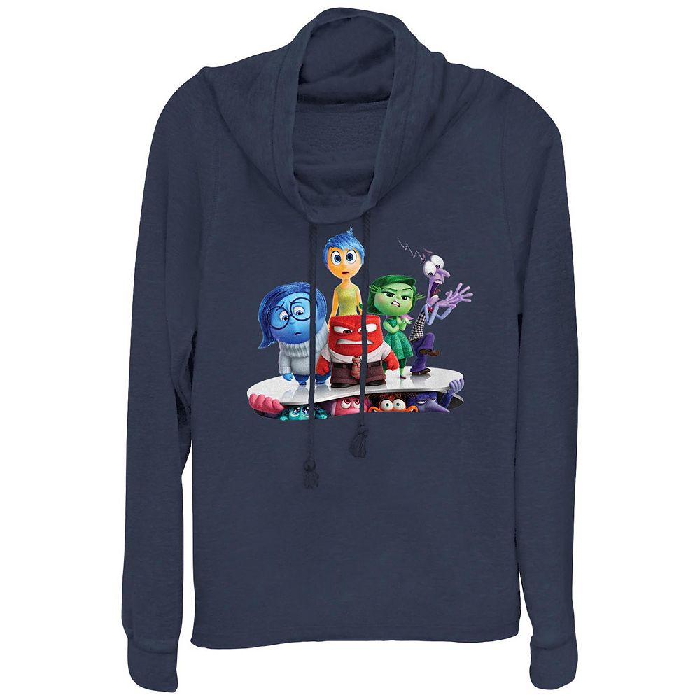 Disney / Pixar's Inside Out 2 New Emotions Plus Size Cowlneck Graphic ...