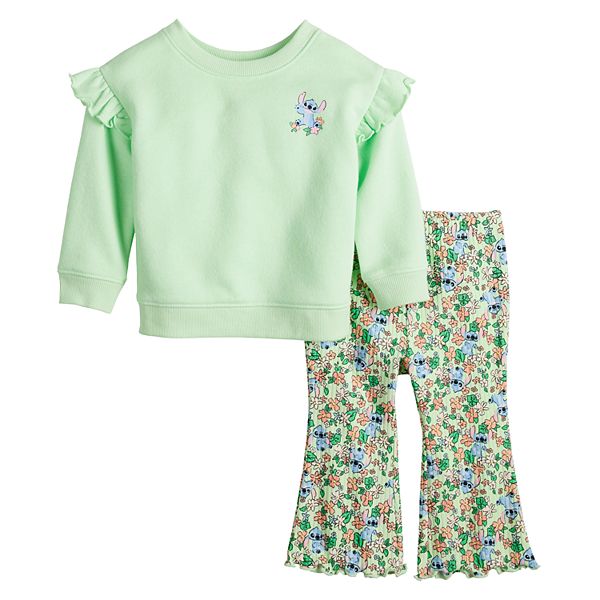 Disney's Lilo & Stitch Baby Girl 2-pc. Flutter Sleeve Top & Leggings ...