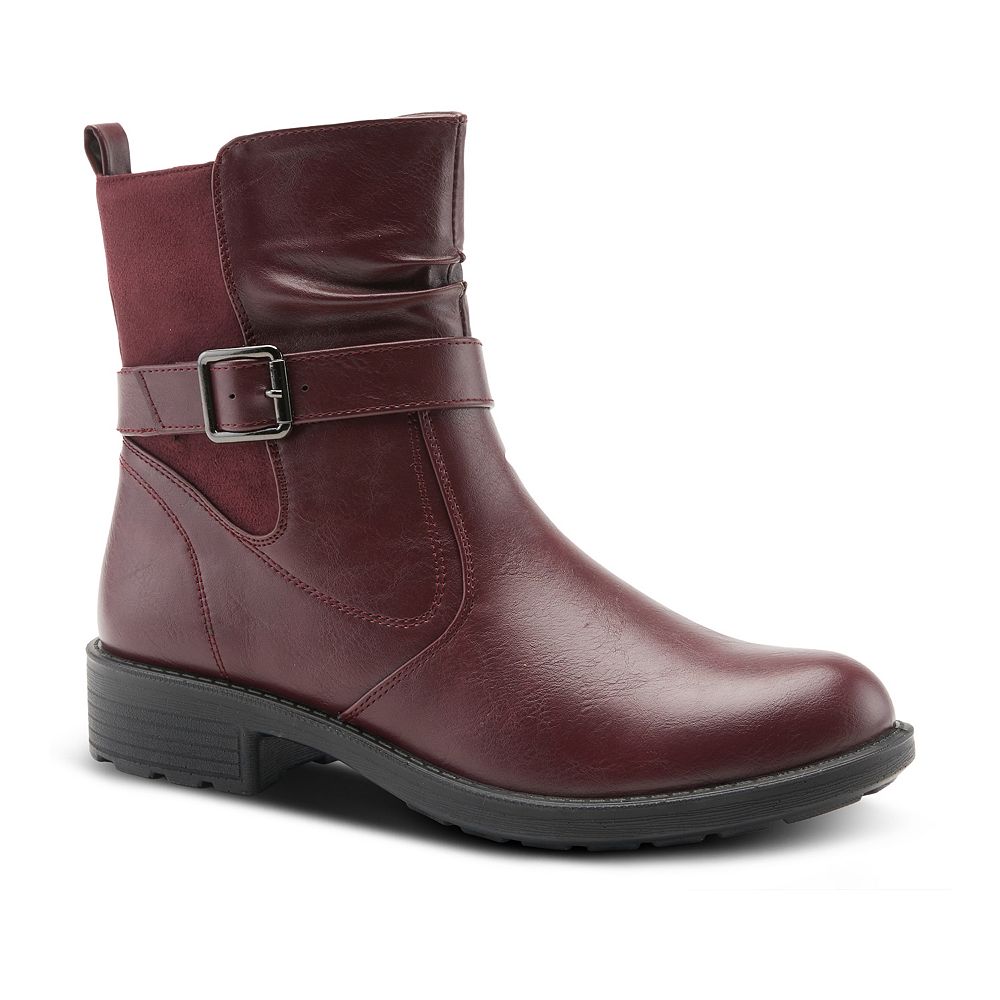 Flexus by Spring Step Cahir Women's Buckle Strap Ankle Boots