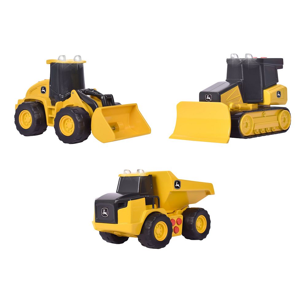 Maxx Action 3-Pack John Deere Mini Construction Vehicle