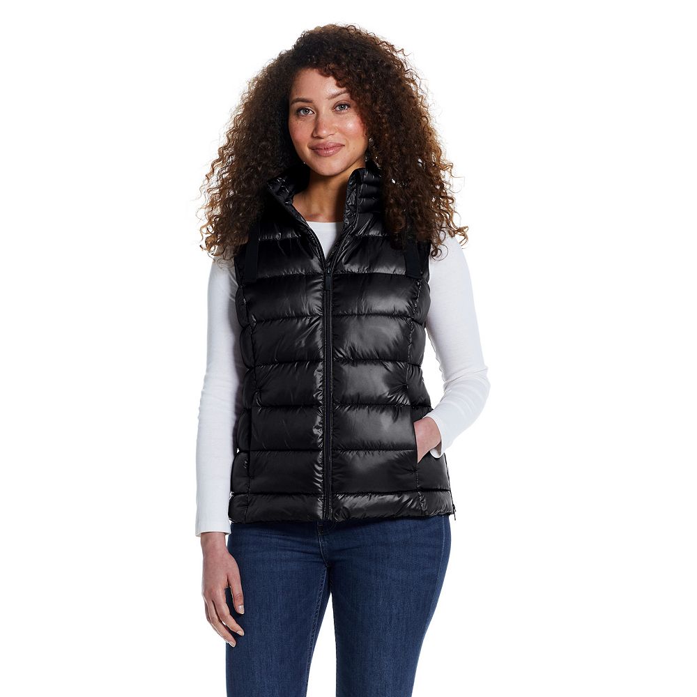 Women's Weathercast Hooded Puffer Vest