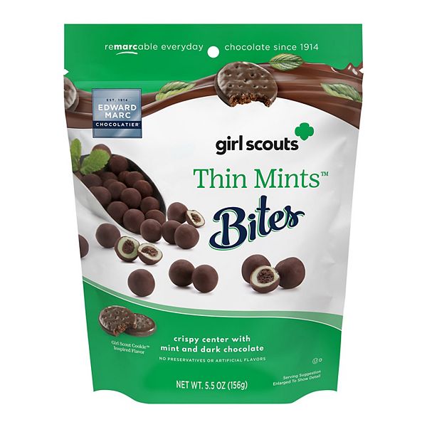 Edward Marc Chocolatier® Girl Scouts Thin Mint Bites