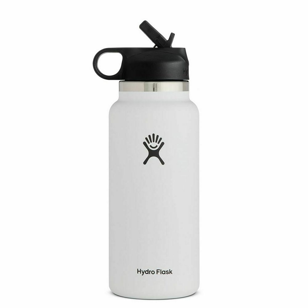 Hydro Flask 2.0 Water Bottle Wide Mouth with Straw Lid 40oz
