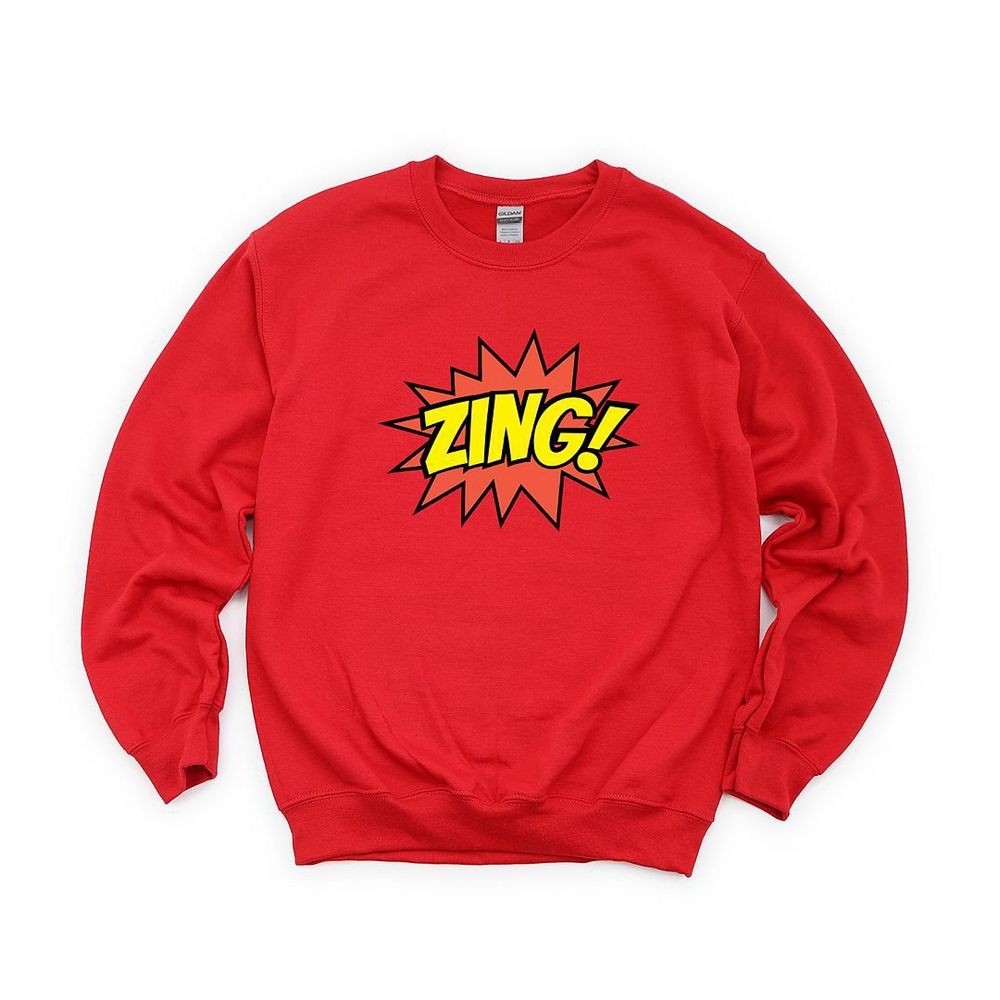 Comic Zing Youth Graphic Sweatshirt