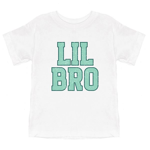 Lil Bro Distressed Youth Short Sleeve Graphic Tee
