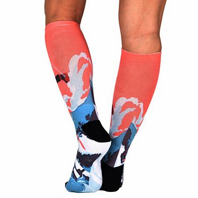 Sierra Socks Alpine Racer Pattern Coolmax Socks, Nature Collection For ...