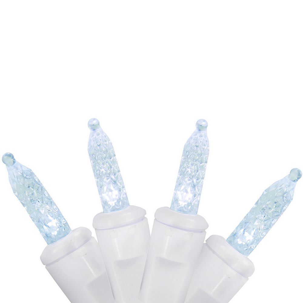 Brite Star 60-Bulb White LED Mini Dripping Christmas Lights