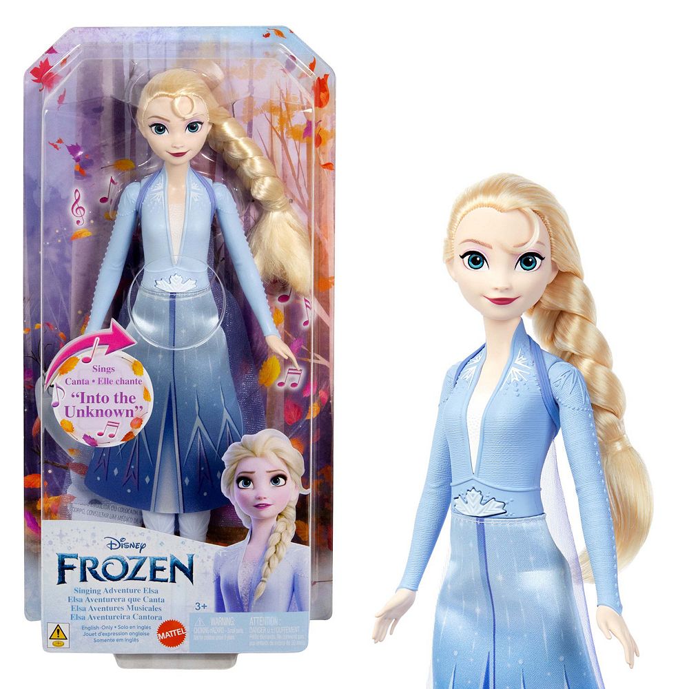 Disney's Frozen Singing Adventure Elsa Doll by Mattel