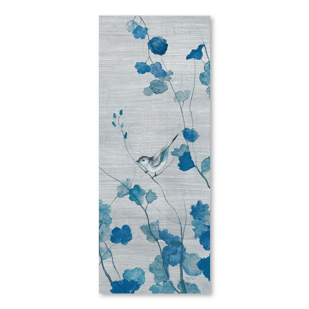 COURTSIDE MARKET Blue Spring Song I Canvas Wall Art