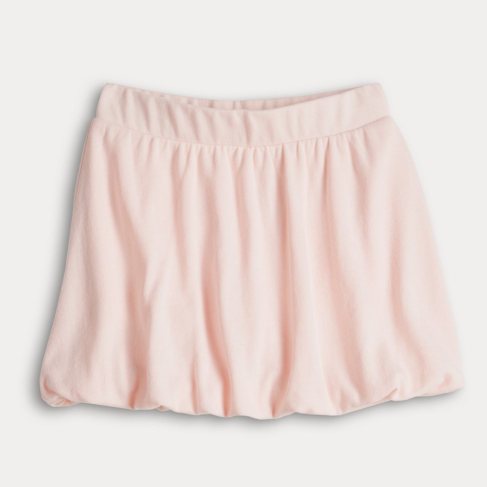 Girls 6-20 SO® Fleece Bubble Skort