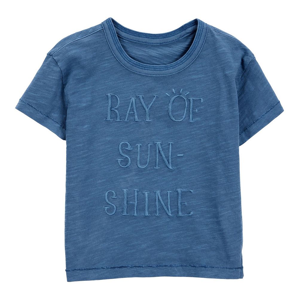 Toddler Boy Carter's Sun Knit Short Sleeve Tee