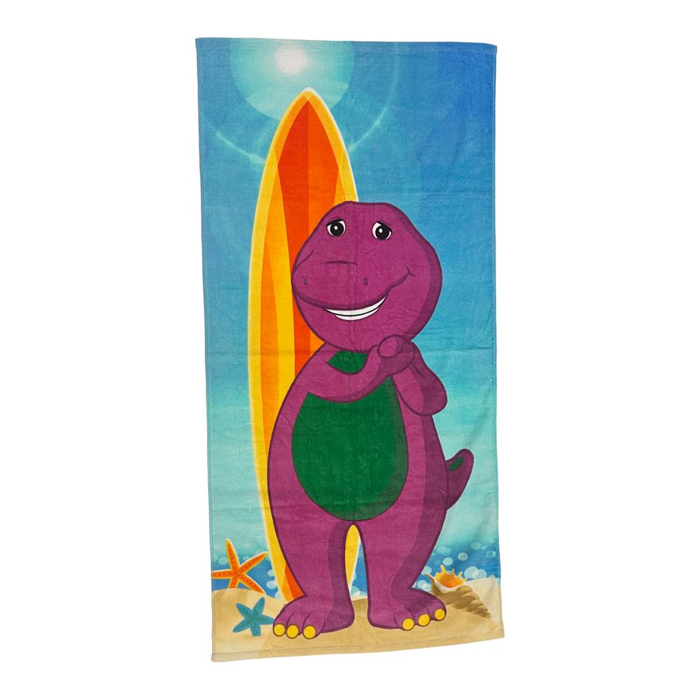 Barney Kids Beach Towel