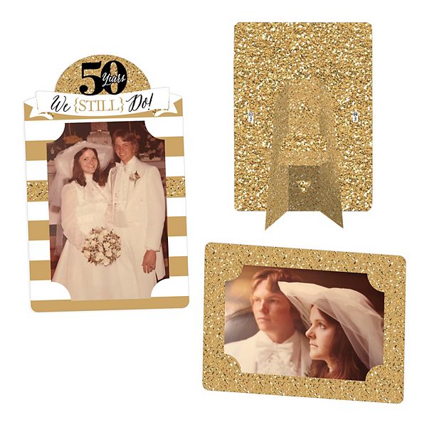 Big Dot Of Happiness We Still Do 50th Wedding Anniversary Party 4x6 ...