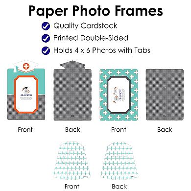 Big Dot Of Happiness Medical School Grad Doctor Party 4x6 Display Paper ...