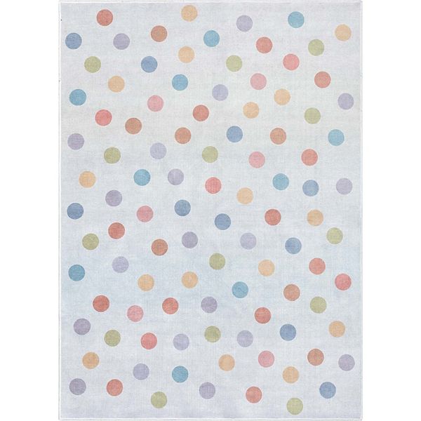 Well Woven Kids Rugs Multi Dot Kids Dots Area Rug