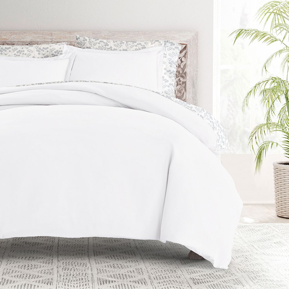 Home Collection Bedding Bundle Solid Duvet Cover Set