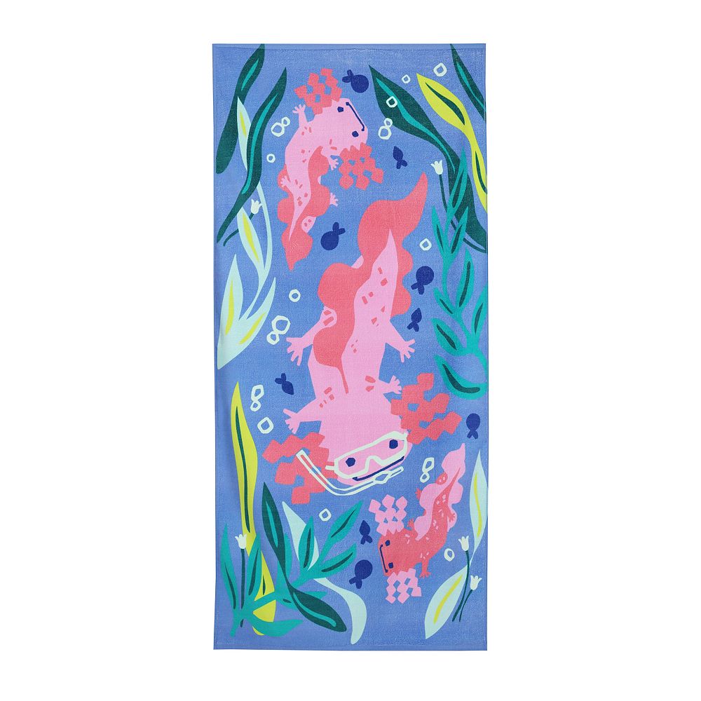 The Big One Kids™ Axolotl Beach Towel