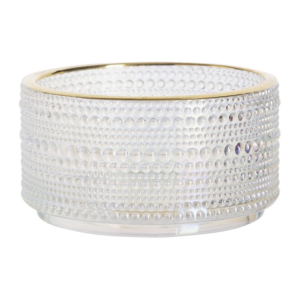 Home Essentials Halo Lustre Gold Finish Rim Bowl