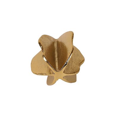 Everyday Decor Segmented Metal Orb Table Decor