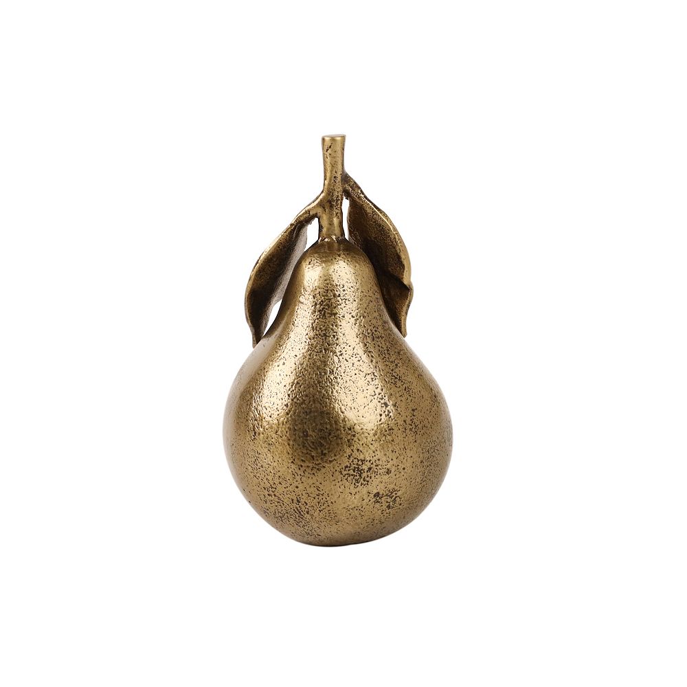 Everyday Decor Brass Pear Table Decor