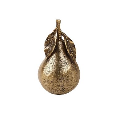 Everyday Decor Brass Pear Table Decor