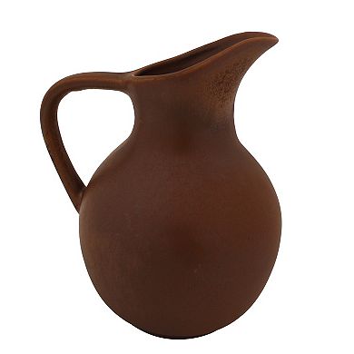 Everyday Decor Antique Finish Decorative Pitcher Table Decor
