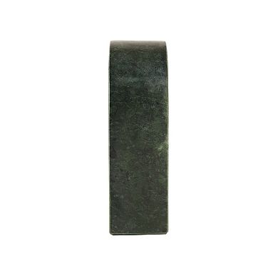 Everyday Decor Green Marble Simple Arch Table Decor