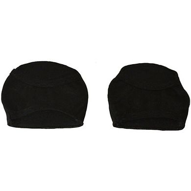 Sheer Open Toe Cover With Cushion Non-skid Sole 4 Pair Pack