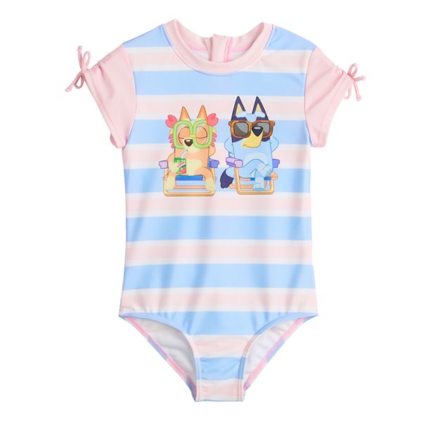 Girls Bluey One-Piece Swimsuit