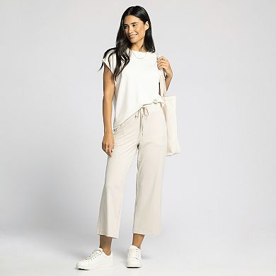Women's Thread & Supply Drawcord Straight-Leg Crop Pants