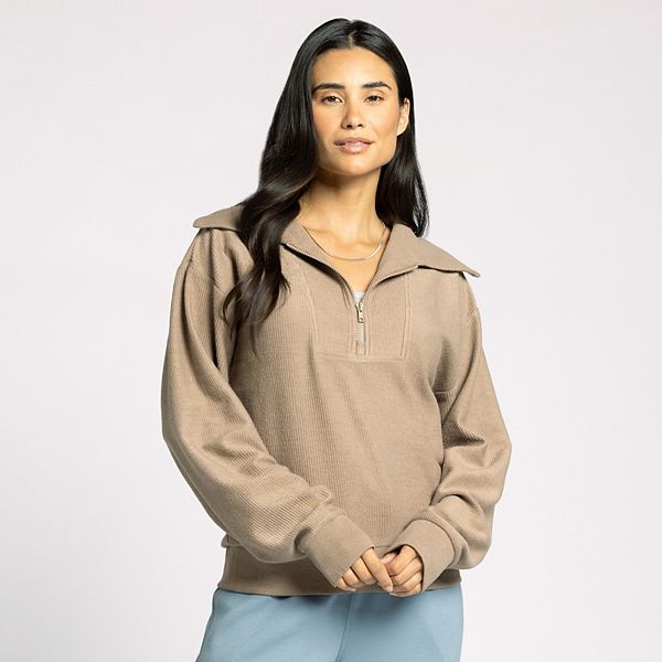 Women's Thread & Supply Cozy Half-Zip Long Sleeve Pullover