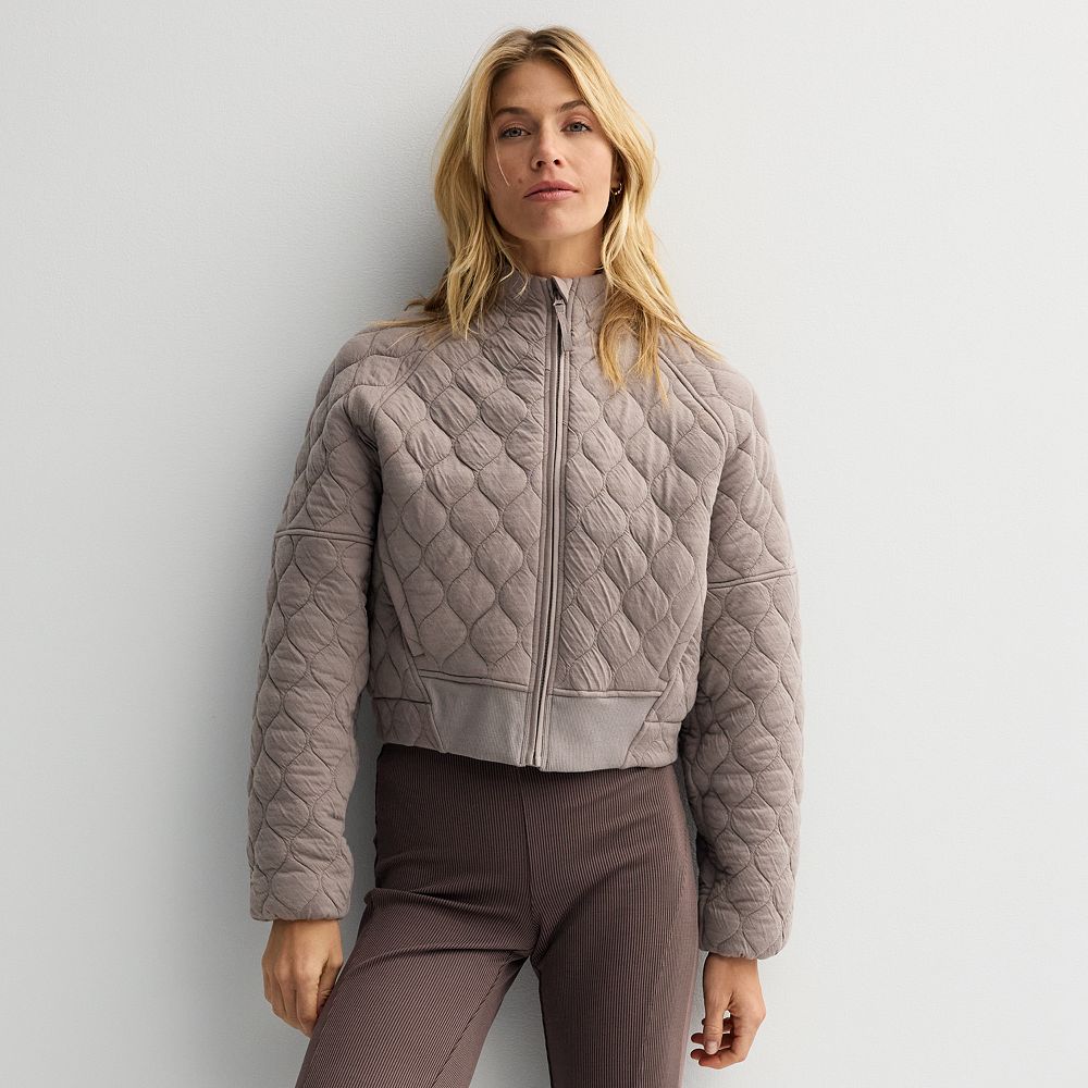 Women's FLX Cropped Quilted Jacket