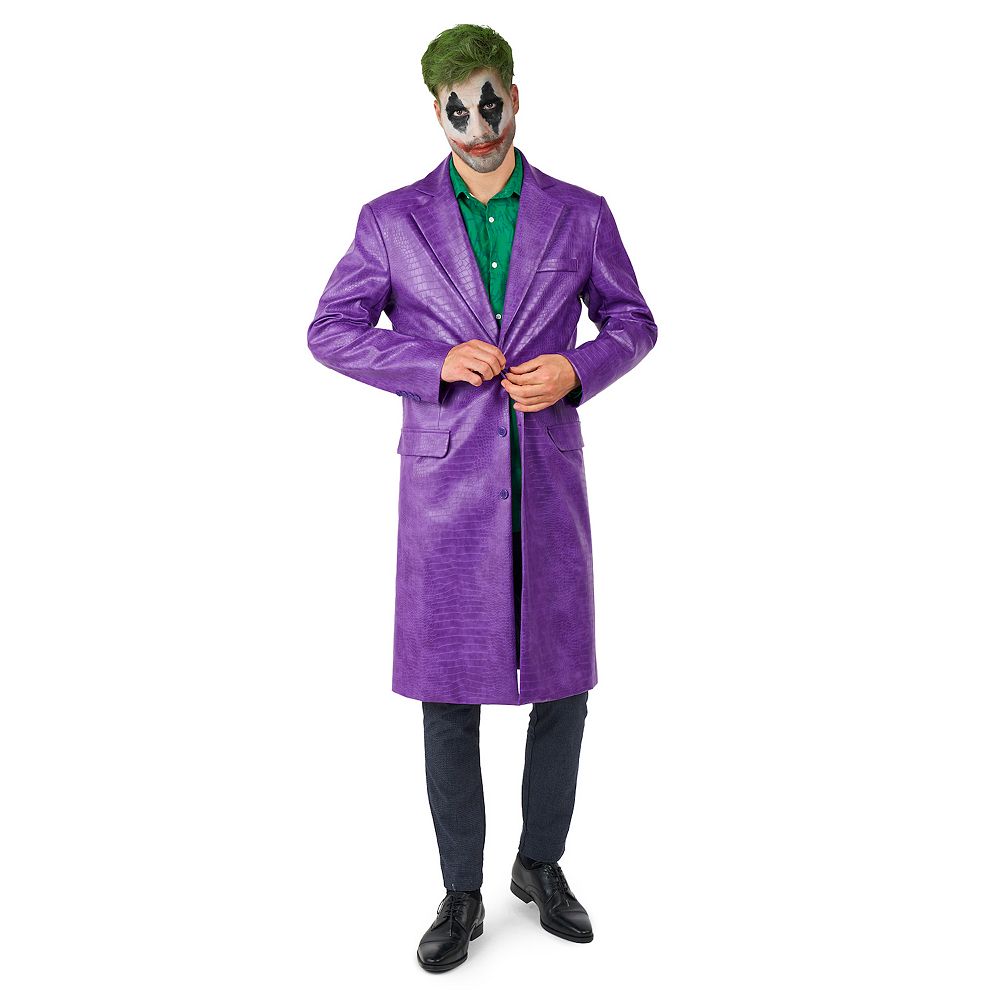 Men's Suitmeister DC Comics Purple Joker Coat
