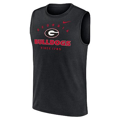 Men's Nike Black Georgia Bulldogs Primetime Legend Lock Up Performance ...