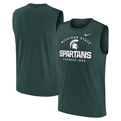Men's Nike Green Michigan State Spartans Primetime Legend Lock Up ...